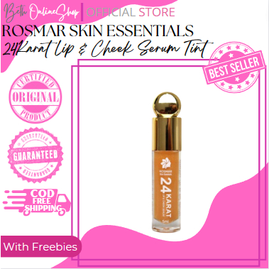 Rosmar 24Karat Lip & Cheek Serum Tint 10ml | Shopee Philippines
