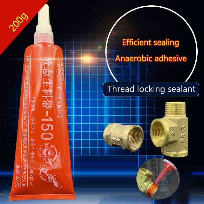 Anaerobic adhesive locking agent metal pipe thread interface sealant ...