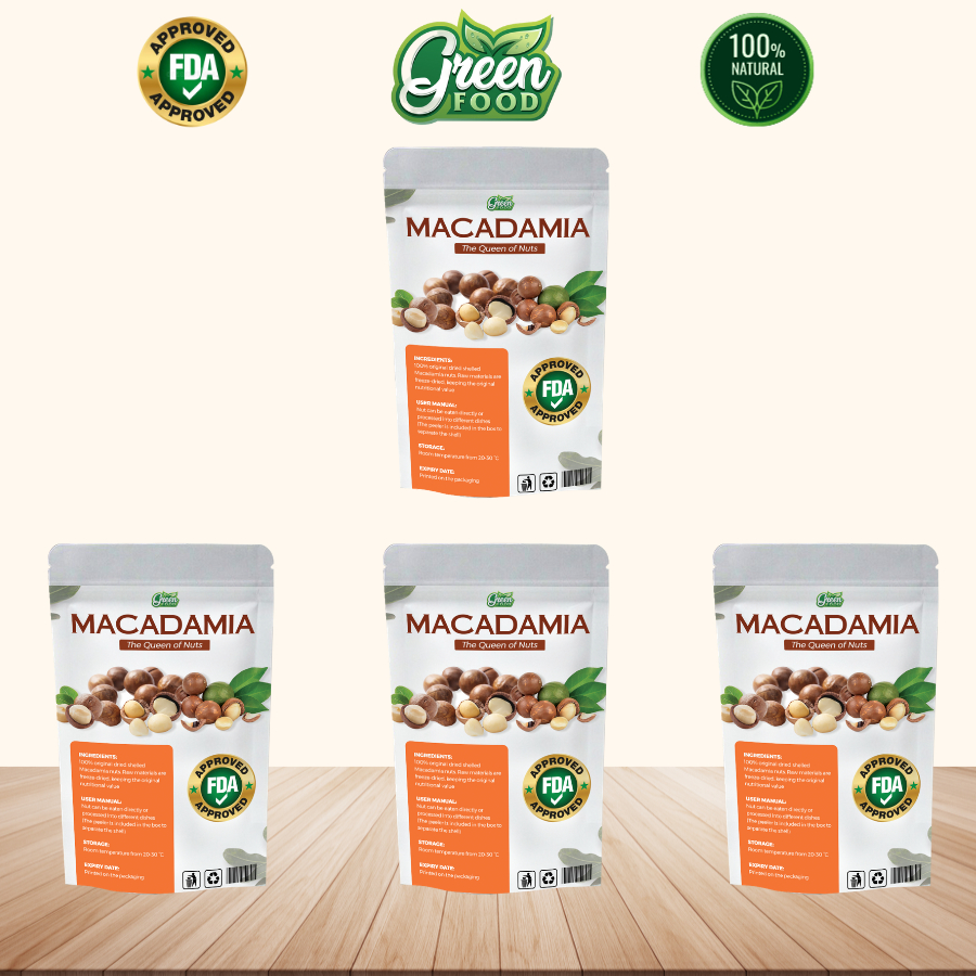 Macadamia Nuts Rich Nutrition Gluten Free 100% Organic Maca Seeds Large ...