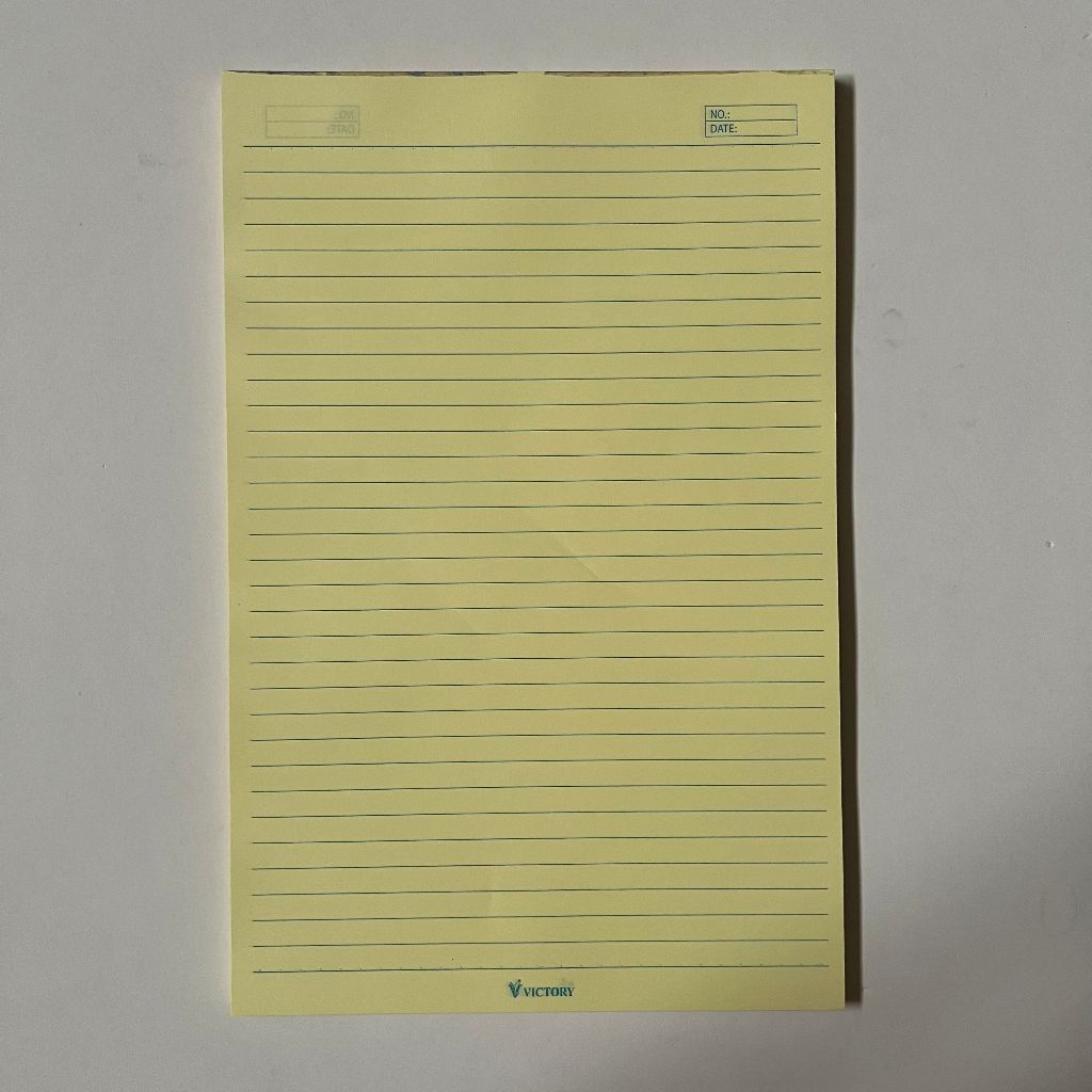 Victory Yellow Pad (90 leaves) | Shopee Philippines