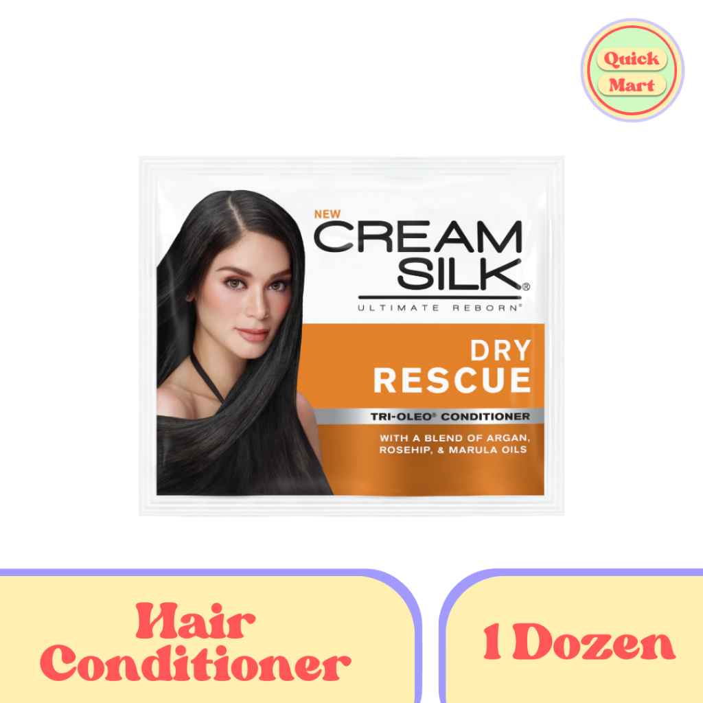 Cream Silk Dry Rescue Hair Conditioner 11mL (11+1 Sachets) | Shopee ...