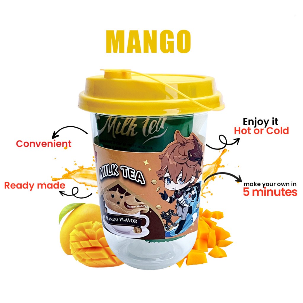 (YLM2279)DIY Milk tea Mango Flavor Instant Milk tea Hand-brewed Milk ...