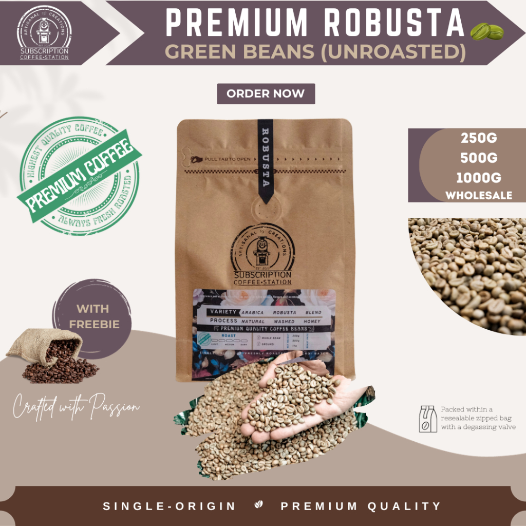 SUB COFFEE ROASTERS GCB FINE ROBUSTA - Premium Quality Green Coffee ...