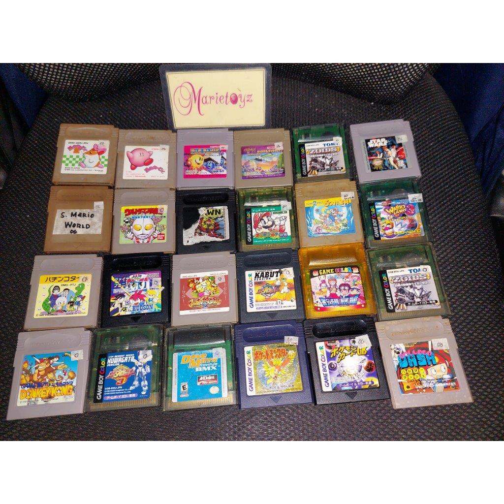 Gameboy DMG/Color/Rumble Carts (Battery Assumed to be DRY) Batch 4 ...