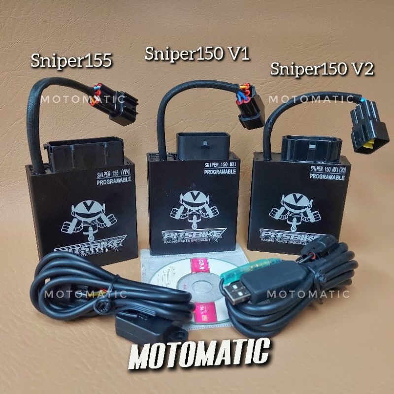 SNIPER 155/150 V1-V2 | Pitsbike Racing ECU - V4 | SUPER PRO | Version 4 ...