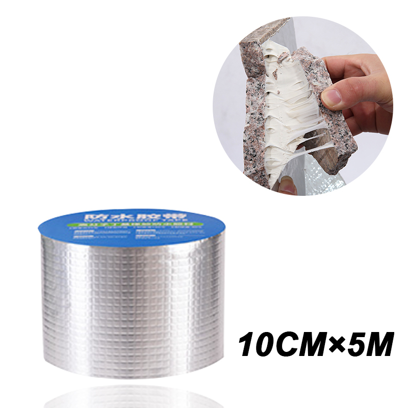 Aluminum Foil Butyl Waterproof Tape For roof leak Roof Sealant Wall ...