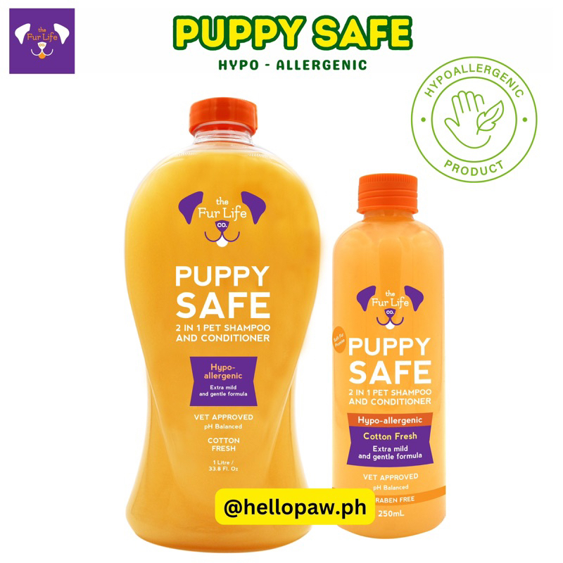 The Fur Life Puppy Safe 2-in-1 Pet Shampoo and Conditioner | Shopee ...