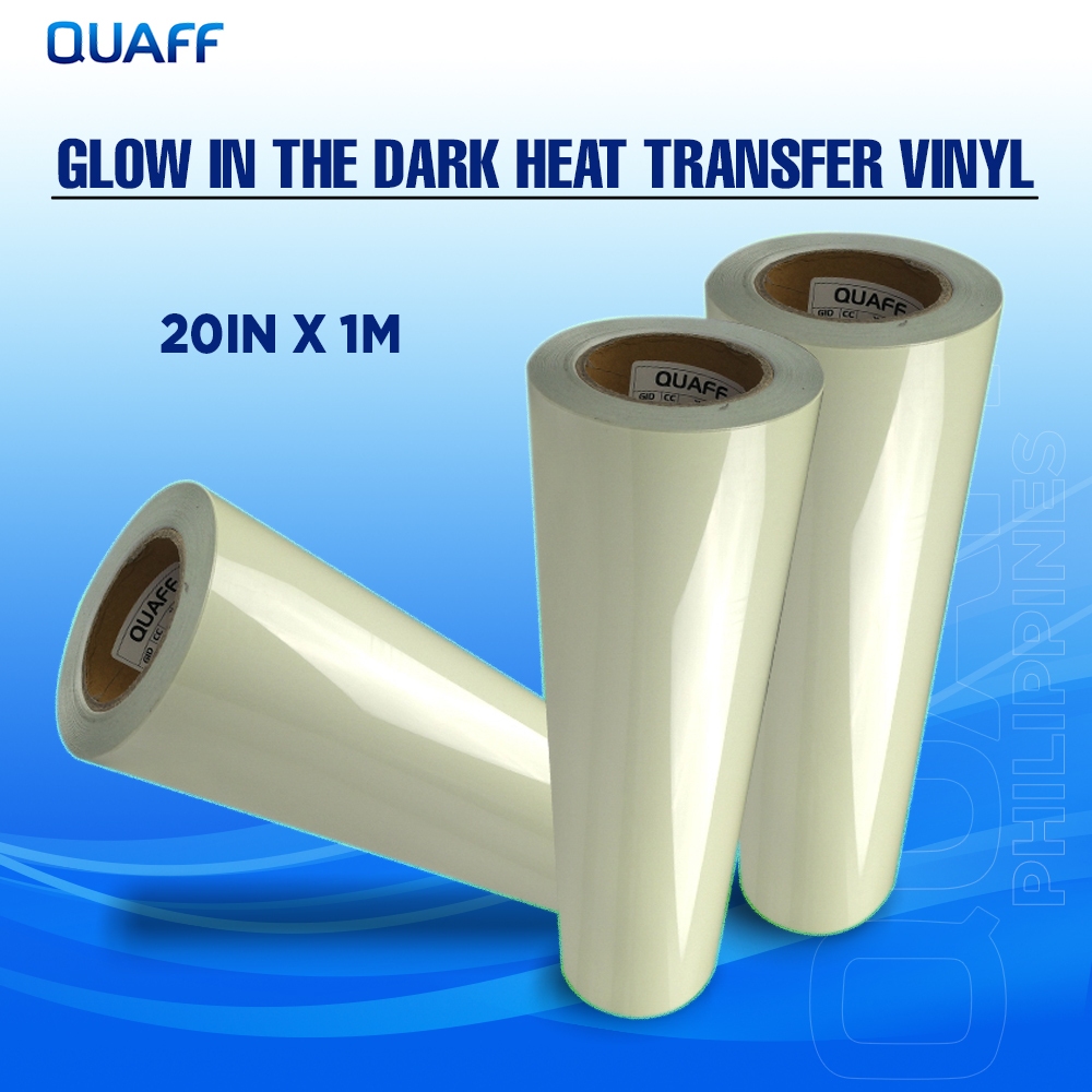 QUAFF CDU-34 Glow in the Dark Heat Transfer Vinyl (GID-CC Yellow ...