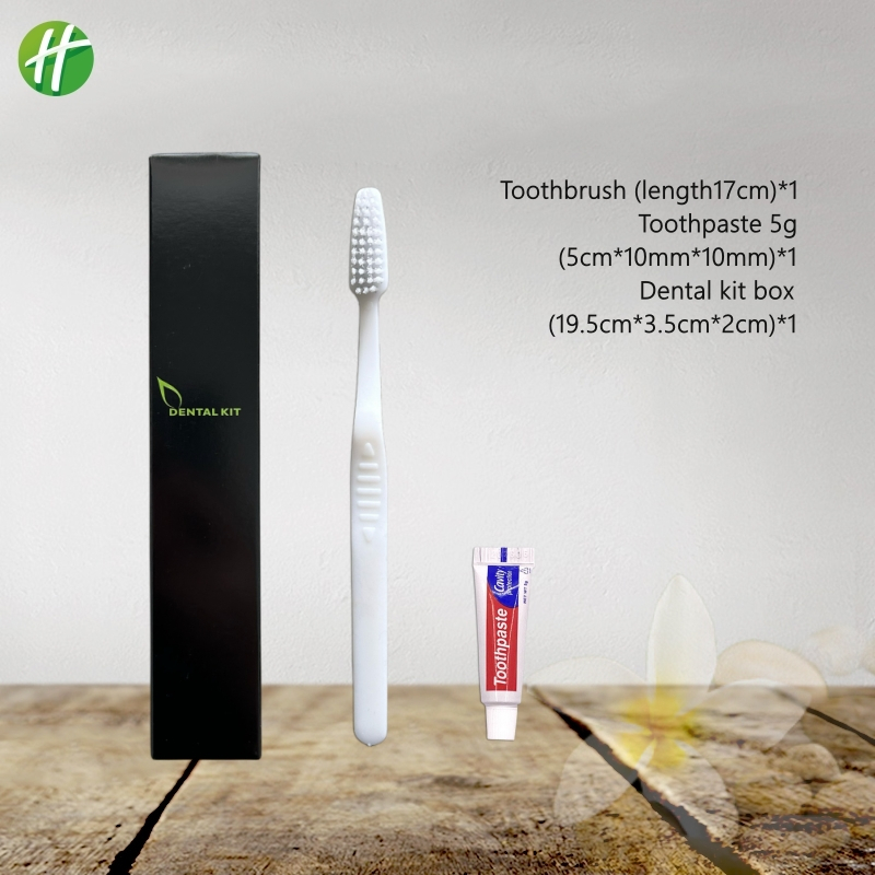 Hotel Guest Kit Dental Kit Toothcare Set 100set (white,yellow or wheat ...