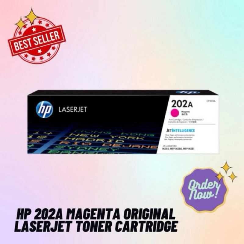 HP 202A Magenta Original Laserjet Toner Cartridge (CF503) | Shopee Philippines