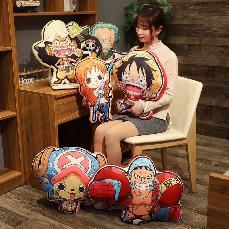 One Piece 30cm pillow cute Anime doll toy Luffy Plush soft and ...