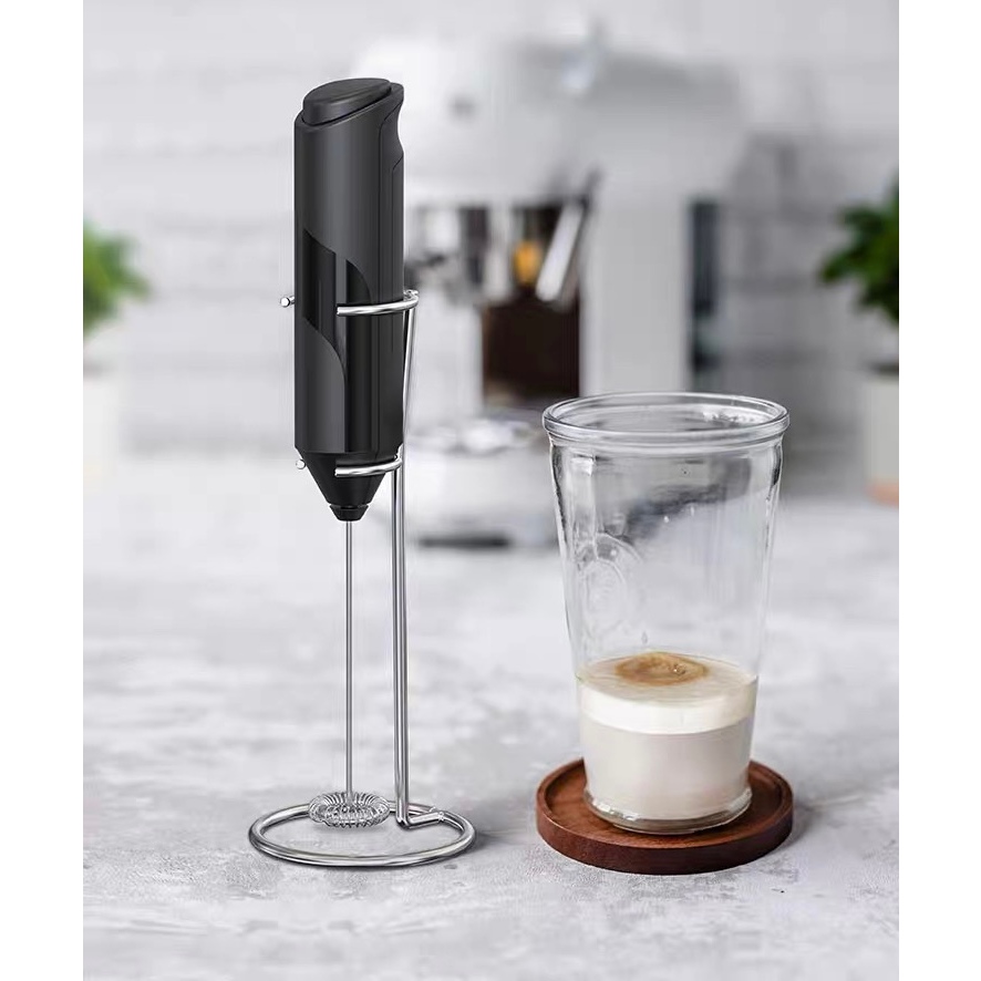 Milk Frothers Electric Handheld Blender Electrical Mini coffee whisker ...