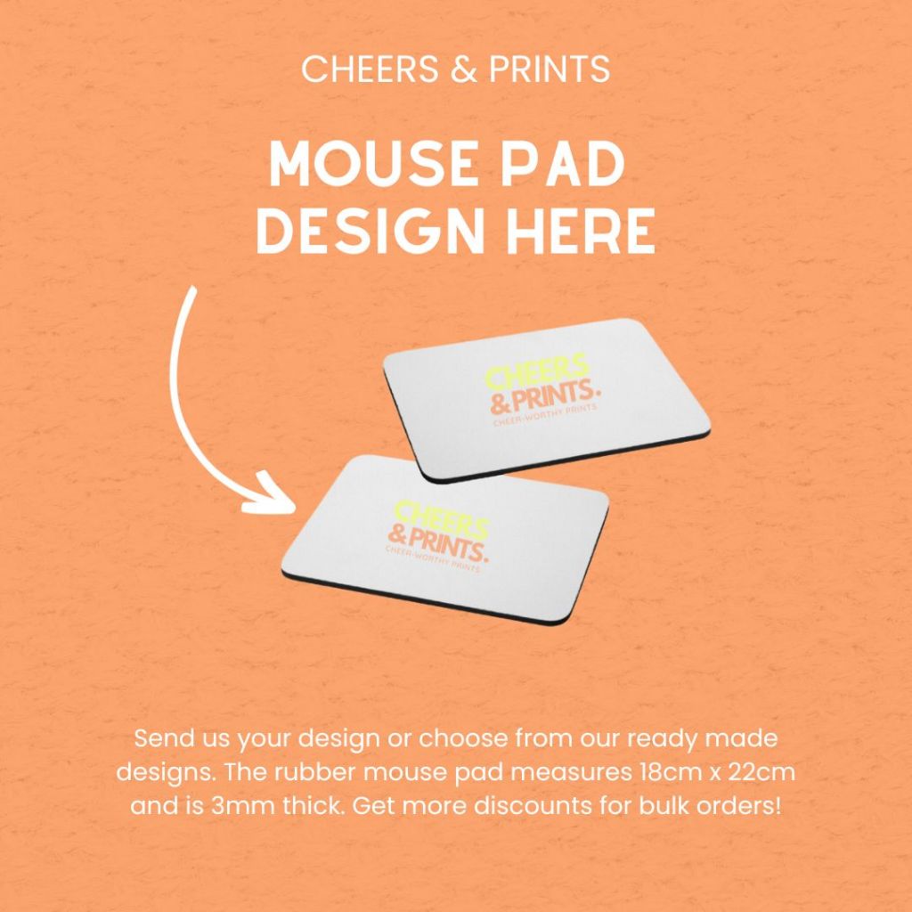 Customized Mousepad | Personalized Your Own Mouse Pad Design (No ...
