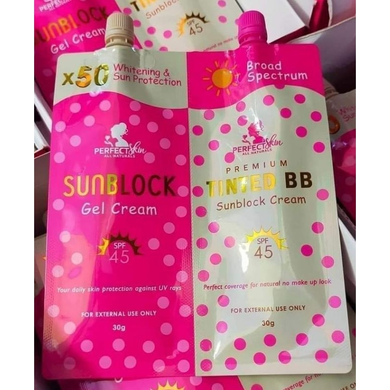 PERFECT SKIN TWIN PACK DUO SUNSCREENS | Shopee Philippines