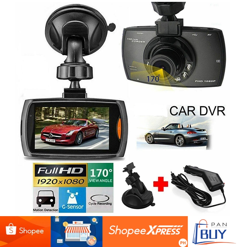 Car Video Recorder Dash Cam Dual Lens HD 1080P Auto Digital 4'' IPS ...