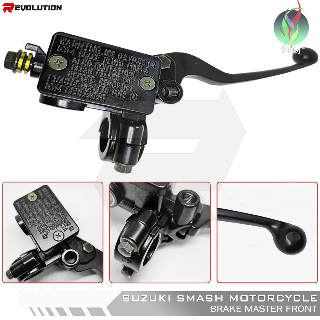 Suzuki SMASH Front Brake Master Motorcycle Cylinder Brake Lever ...