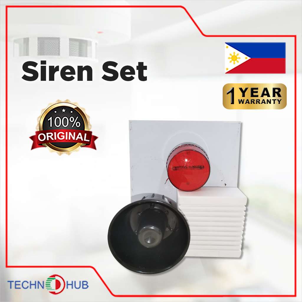 Fire Alarm Siren Set | Shopee Philippines