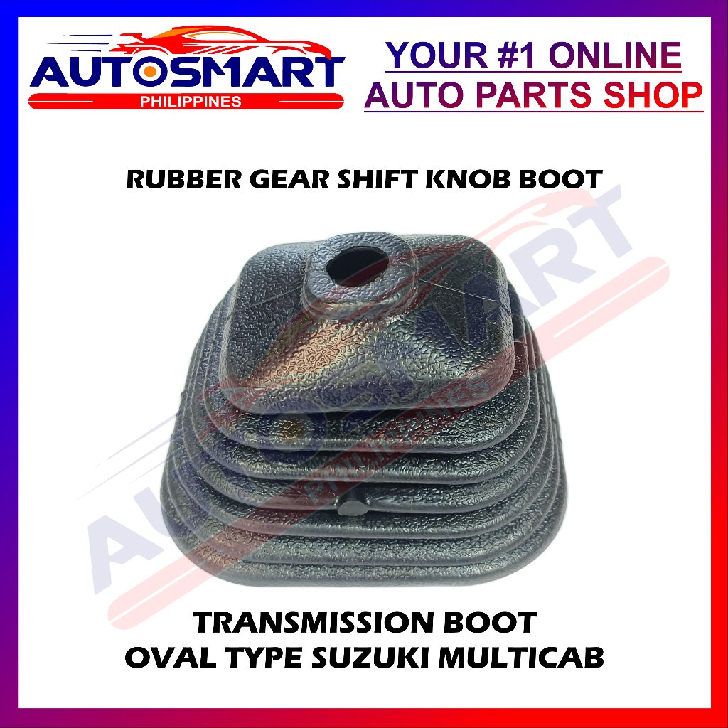 RUBBER GEAR SHIFT KNOB BOOT/TRANSMISSION BOOT OVAL TYPE SUZUKI MULTICAB ...