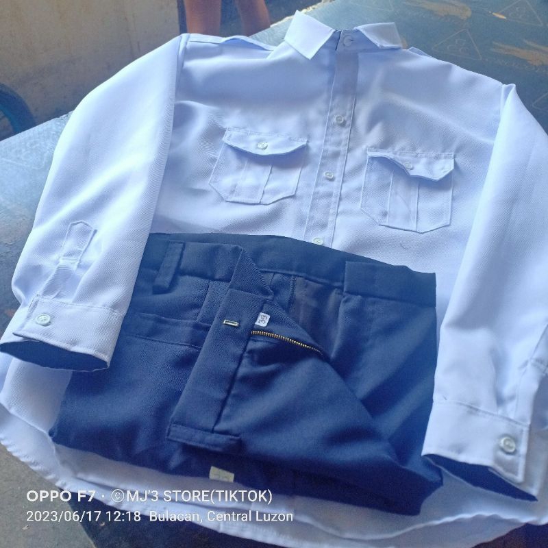 Set Uniform Plain Only work wear | Shopee Philippines