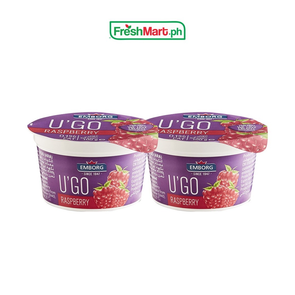 Emborg UGO Flavored Yogurt 100g x 2 | Shopee Philippines