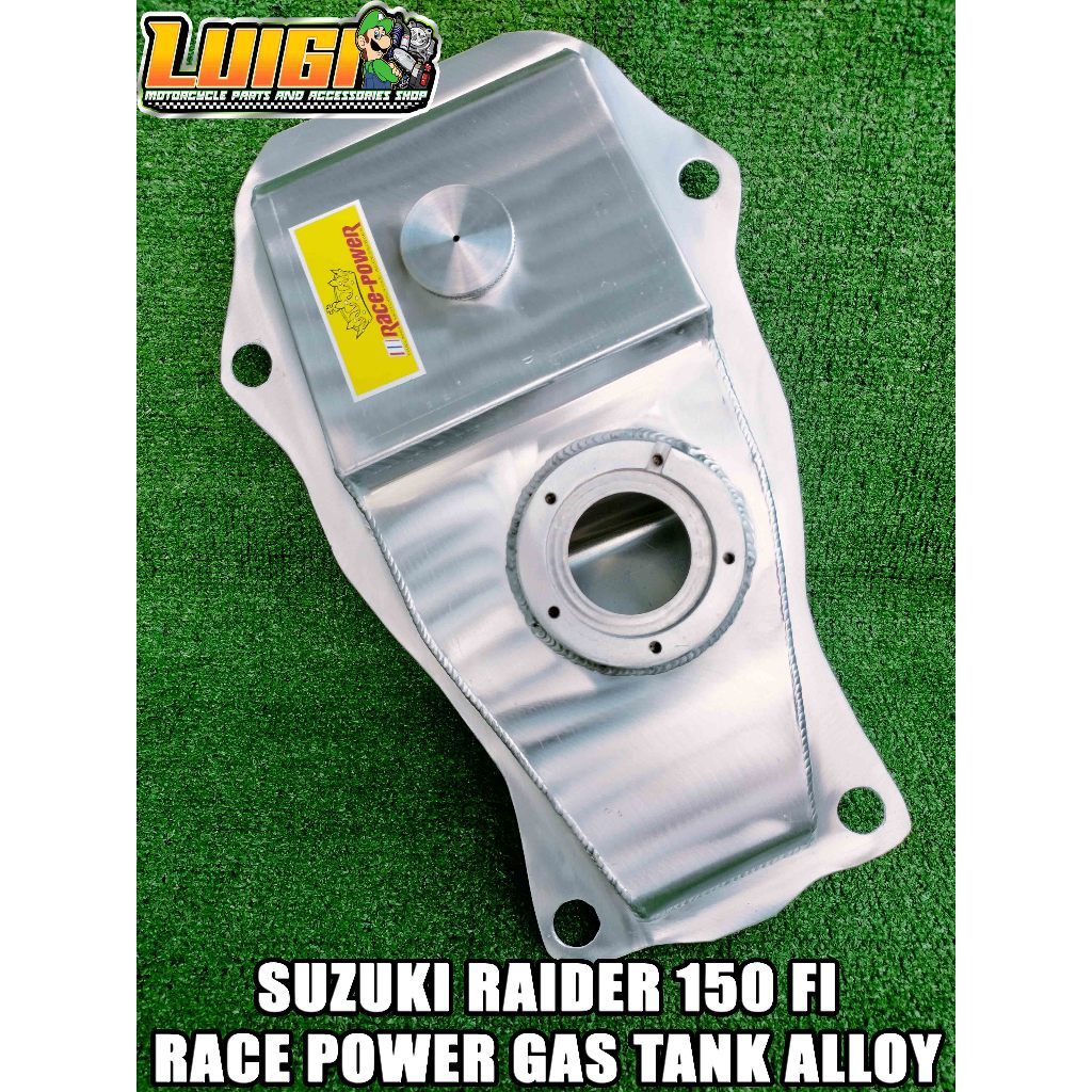 RACE POWER SUZUKI RAIDER 150 Fi GAS TANK ALLOY | Shopee Philippines