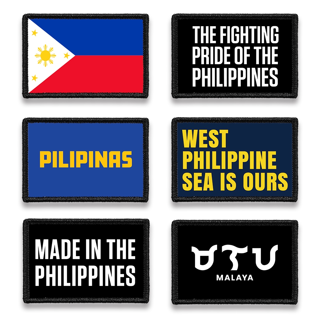 Makabayan - Removable Patches - Hook & Loop - Magic Tape | Shopee ...