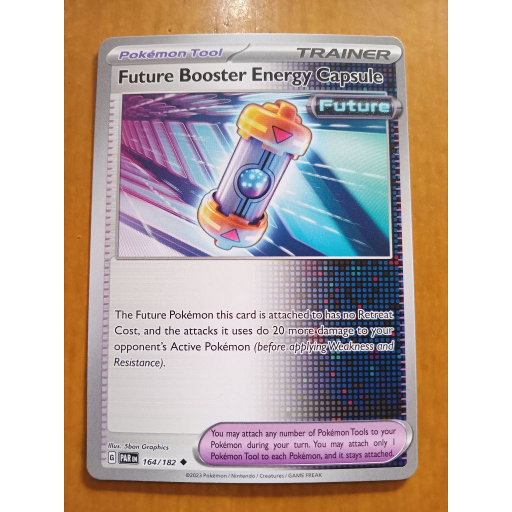 Future Booster Energy Capsule - 164/182 - Uncommon Pokemon TCG Standard ...