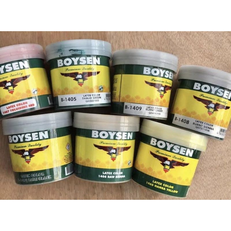 LATEX BOYSEN 1/4 LITERS (ALL PAINT COLOR) | Shopee Philippines