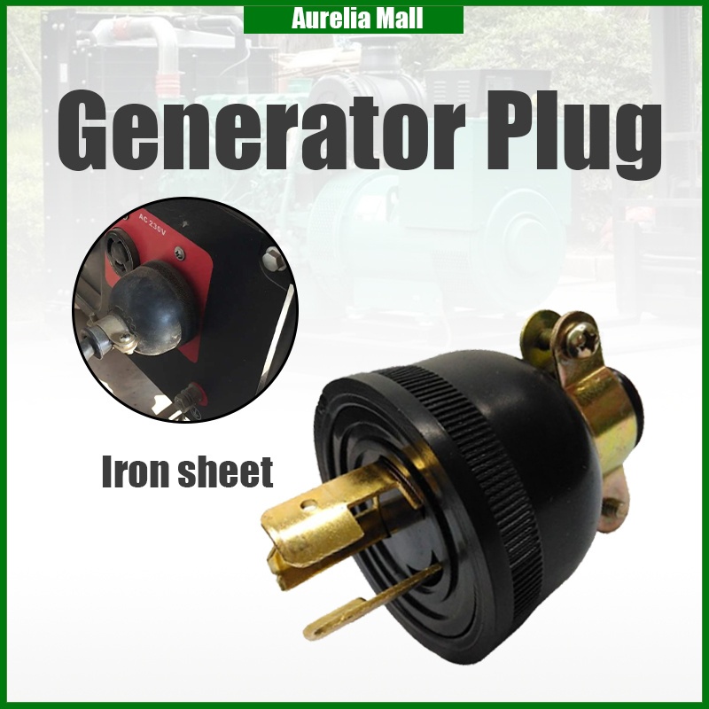 Generator 3 Prongs Generator Plug GX160 2.5KW 168f/170f | Shopee ...
