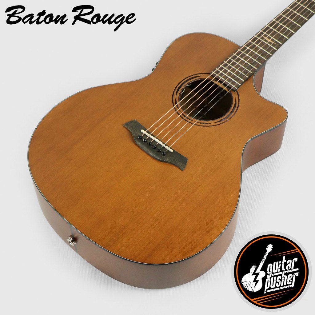 Baton Rouge AR21C/ACE Grand Auditorium Solid Top Acoustic Guitar with ...