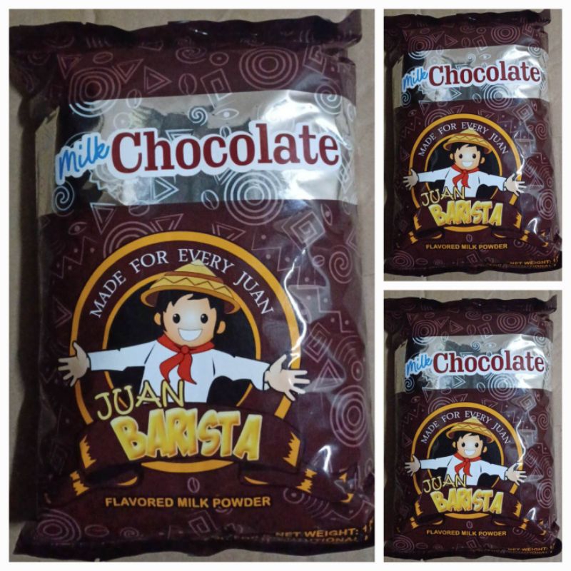 JUAN BARISTA MILK CHOCOLATE POWDER MIX 1KILO | Shopee Philippines