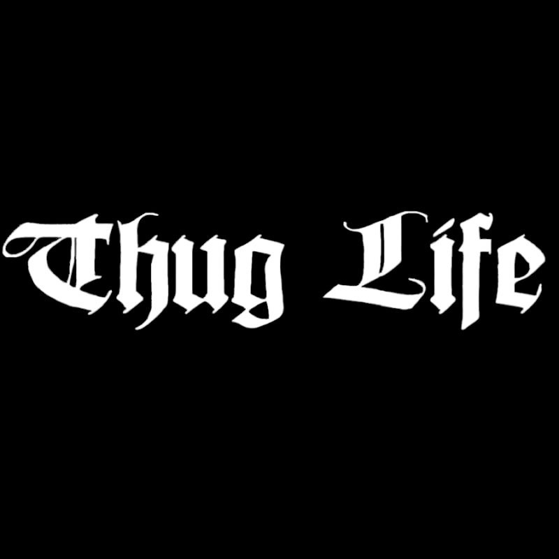 THUG LIFE - motorcycle/car vinyl sticker | Shopee Philippines