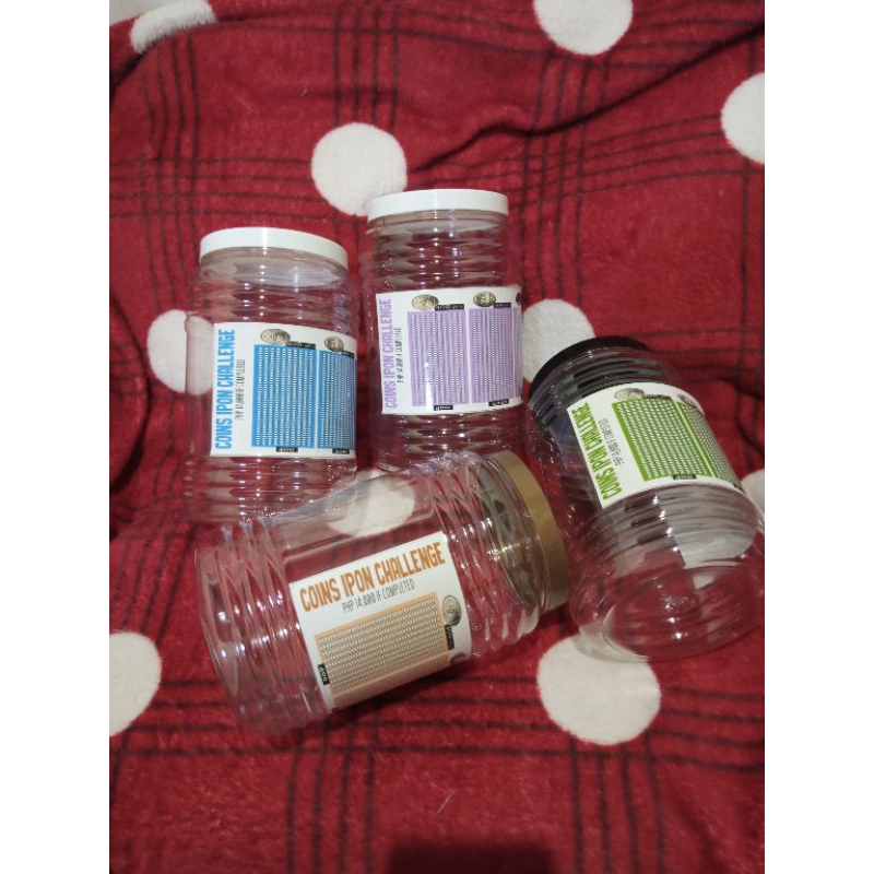 FOUR IN ONE COINS ALKANSYA IPON CHALLENGE/TRANSPARENT JAR/PHP120 ONLY ...