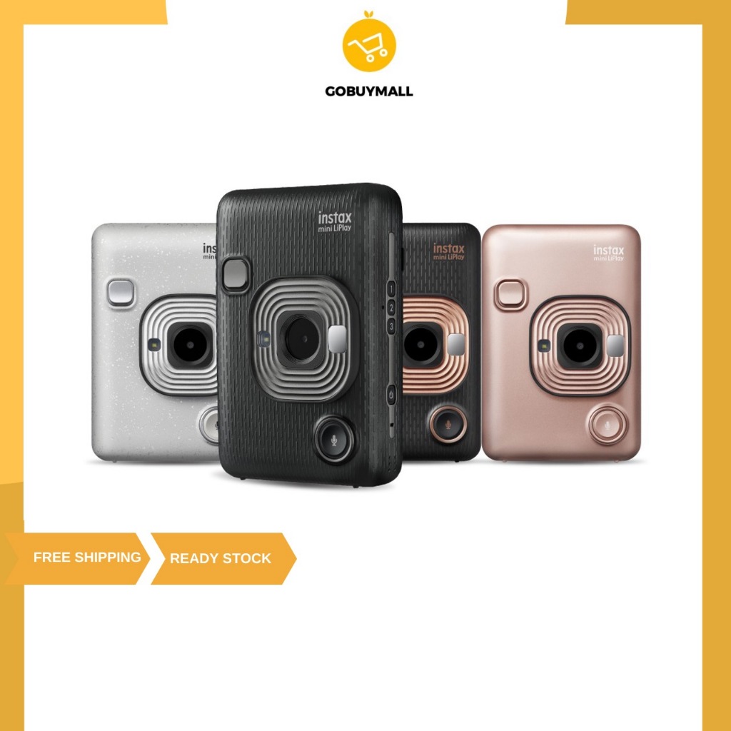FUJIFILM INSTAX Mini LiPlay Hybrid Instant Camera - BRAND NEW | Shopee ...