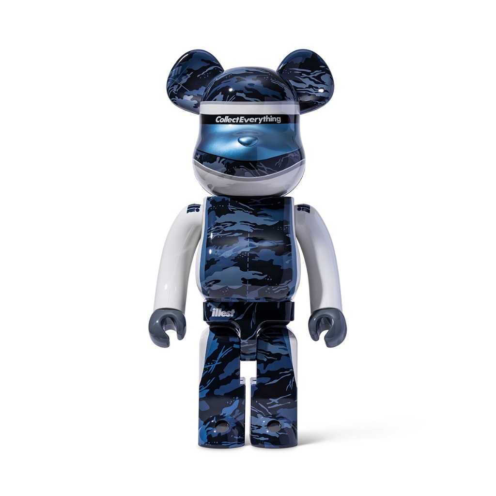 Illest X BeaRbrick Toy 1000% - Navy Blue | Shopee Philippines