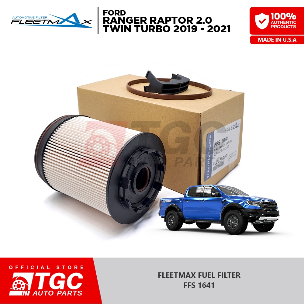 Fleetmax Fuel Filter for FORD RANGER RAPTOR 2.0 TWIN TURBO 2019 - 2021 ...