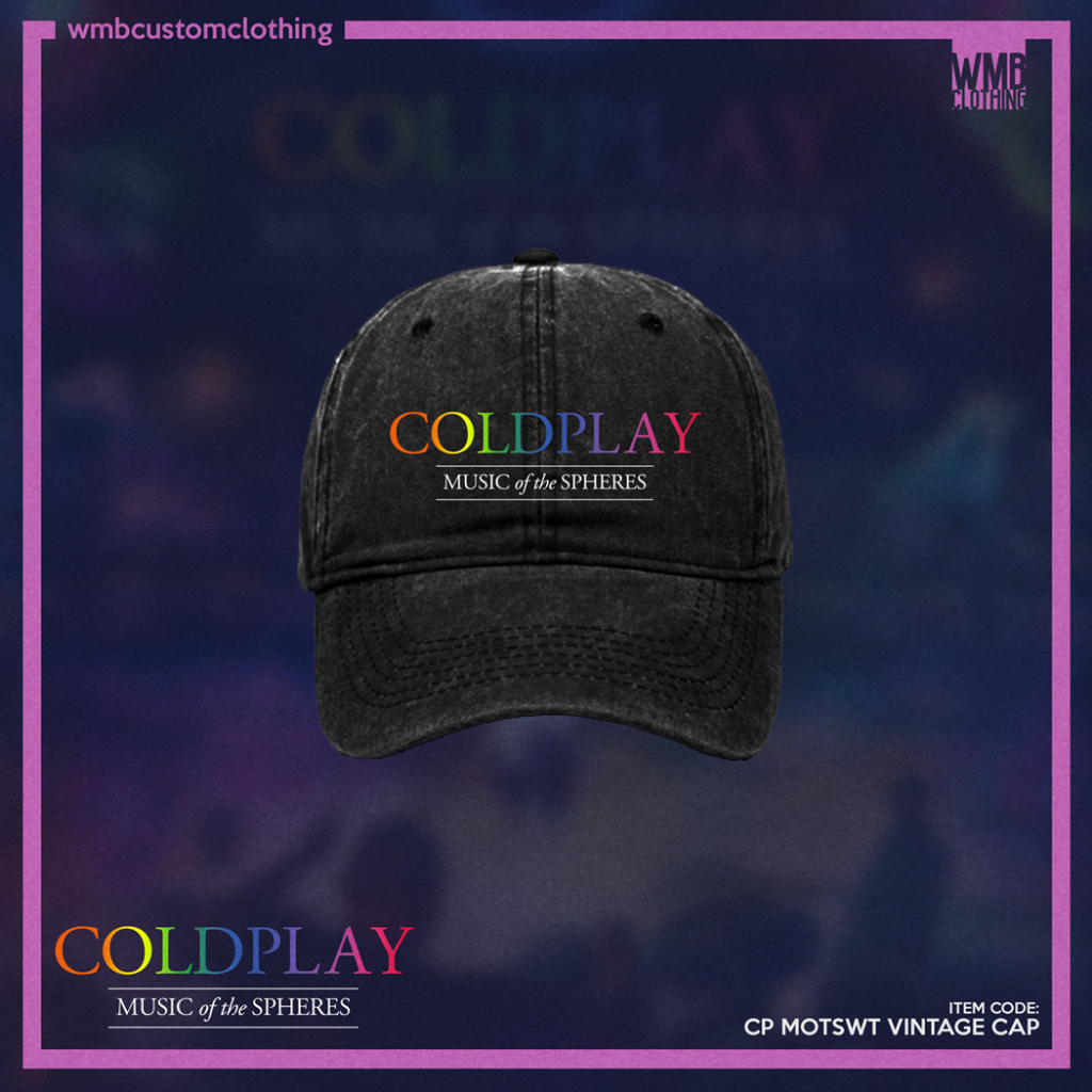 COLDPLAY MOTSWT Trucker Cap, Vintage Cap & Bucket Hat by WMB Clothing ...