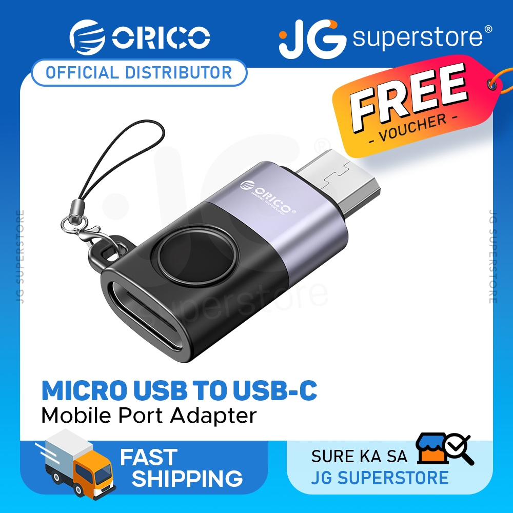[CLEARANCE] ORICO micro USB to USB-C Charging & OTG Adapter w/ 480Mbps ...