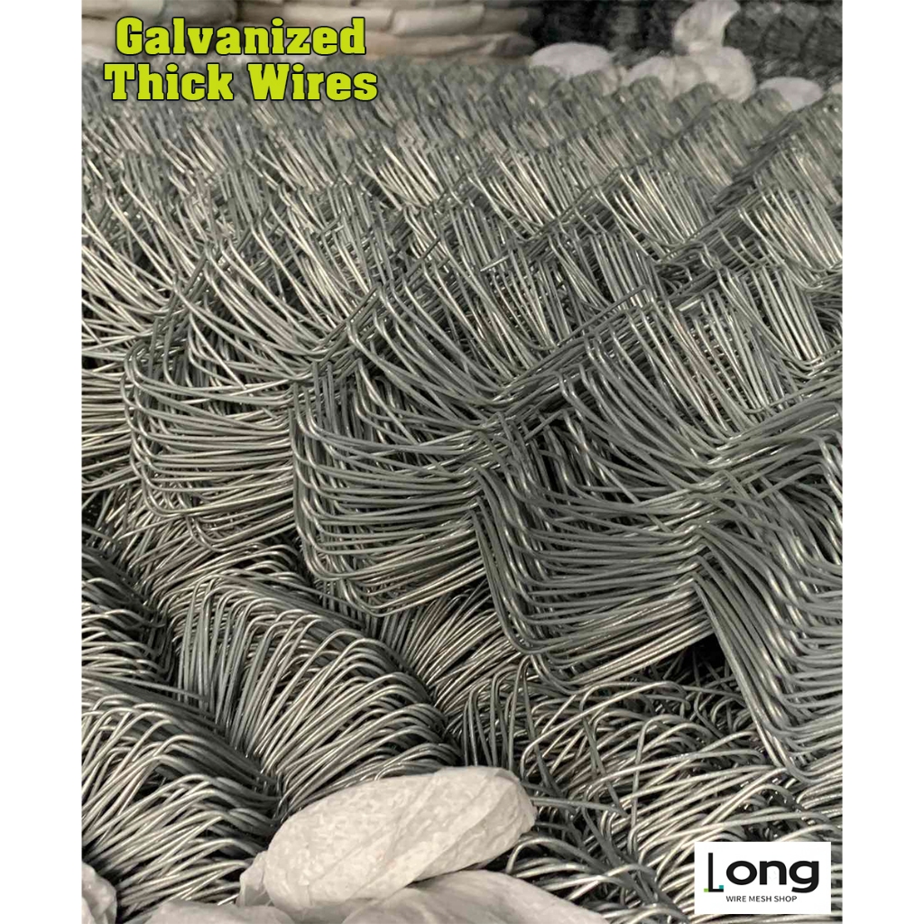 Cyclone Wire Fence Wires Galvanized & PVC Coated Chain Link Fence Pang ...