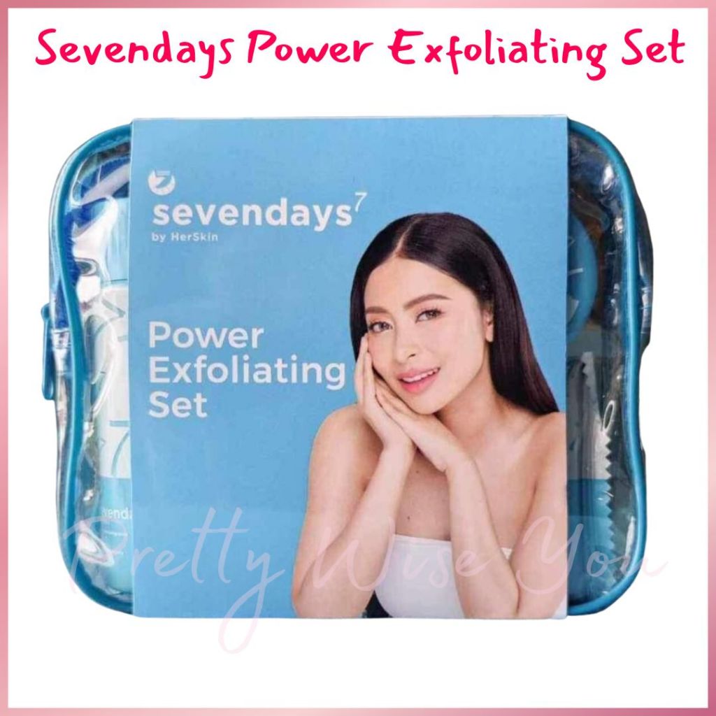 New! SevenDays Power Exfoliating Set Seven Days 7 Days by HerSkin Her ...