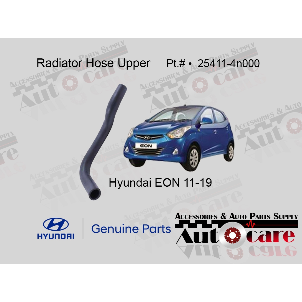 Genuine 25411-4n000 Radiator Hose Upper for Hyundai Eon 2011-2019 ...