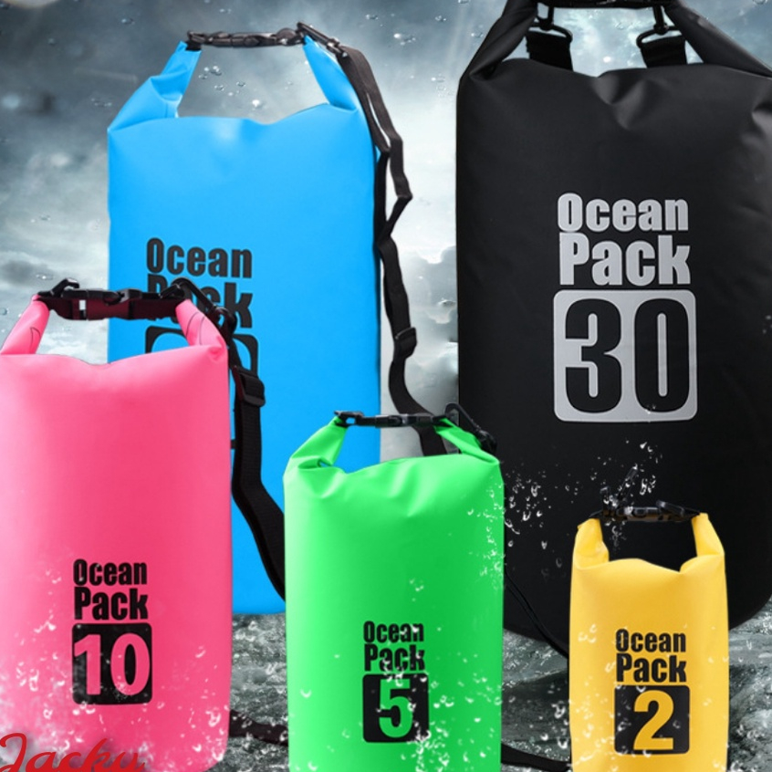 Dry Bag (2L 3L 5L 10L 15L 20L 30L) Ocean Pack Waterproof Bag | Shopee Philippines