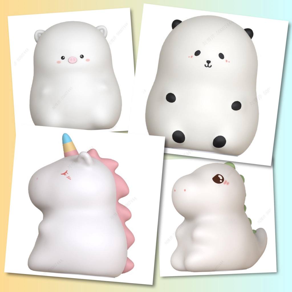 ️ PIG | DINOSAUR | UNICORN | PANDA NIGHT LIGHT | NIGHT LAMP ️by Miniso ...