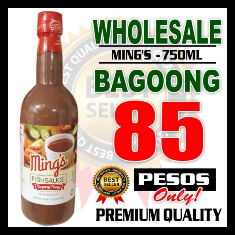 Mings Boneless Bagoong ISDA from Pangasinan Export Quality ( Best ...