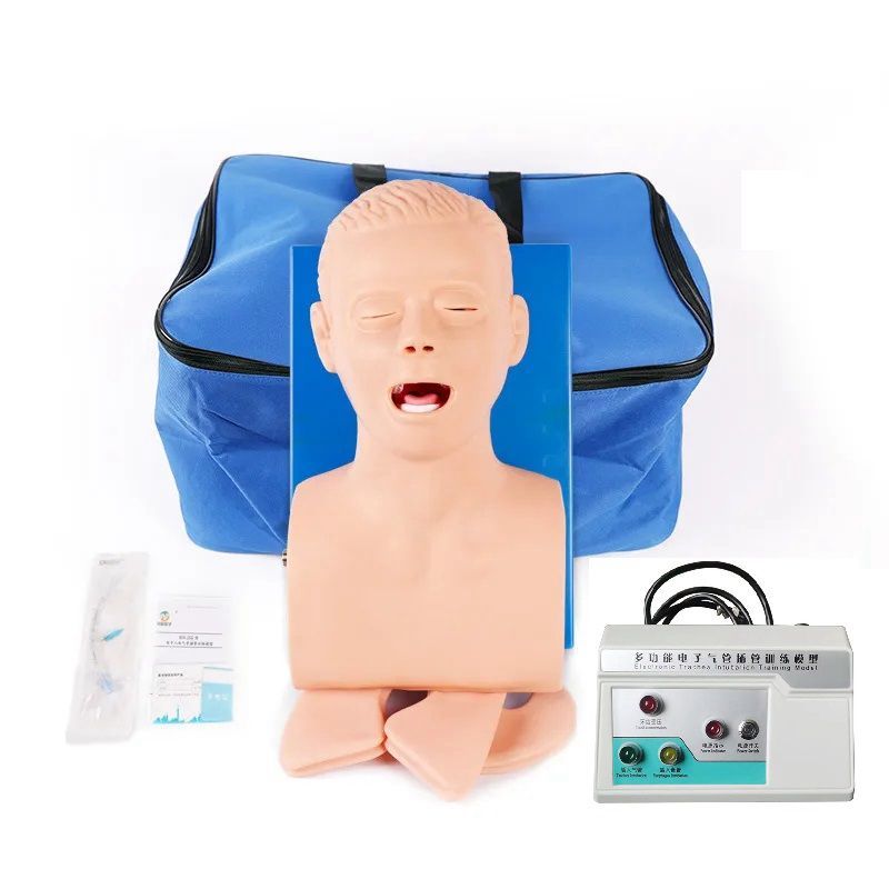Human Tracheal Intubation Manikin Training Dummy Medical Teaching ...