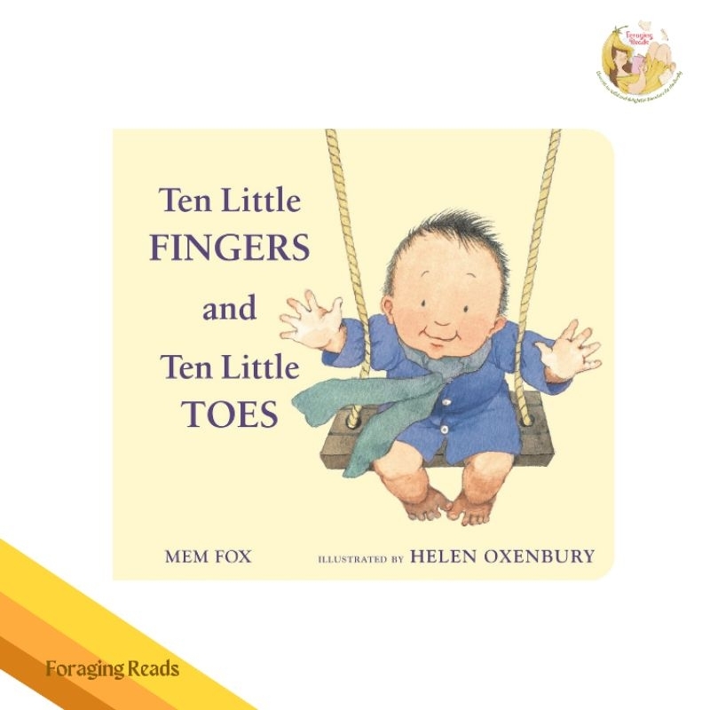 Ten Little Fingers and Ten Little Toes padded board book | Shopee ...