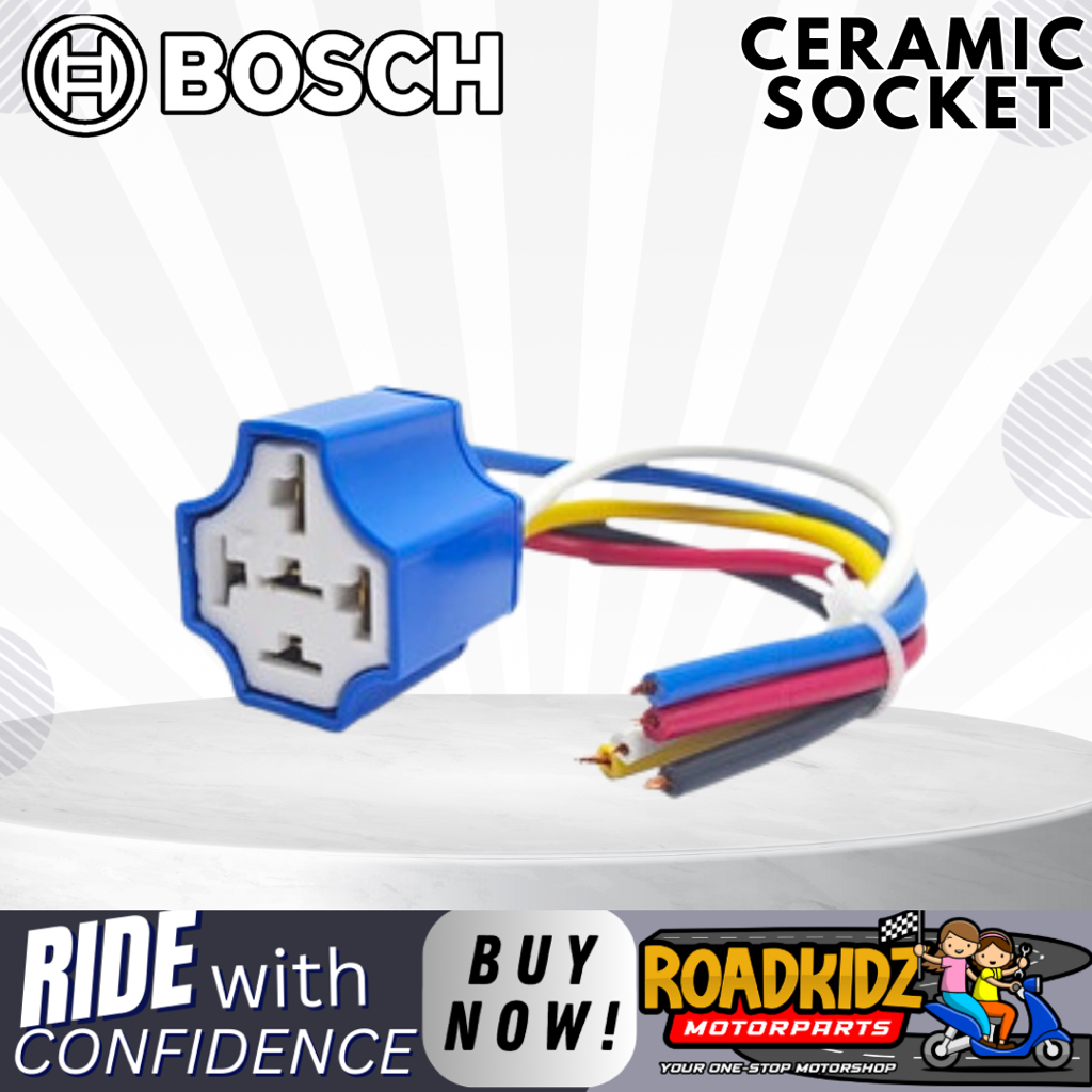 ORIGINAL BOSCH CERAMIC SOCKET RELAY WHOLESALE 20PCS | Shopee Philippines