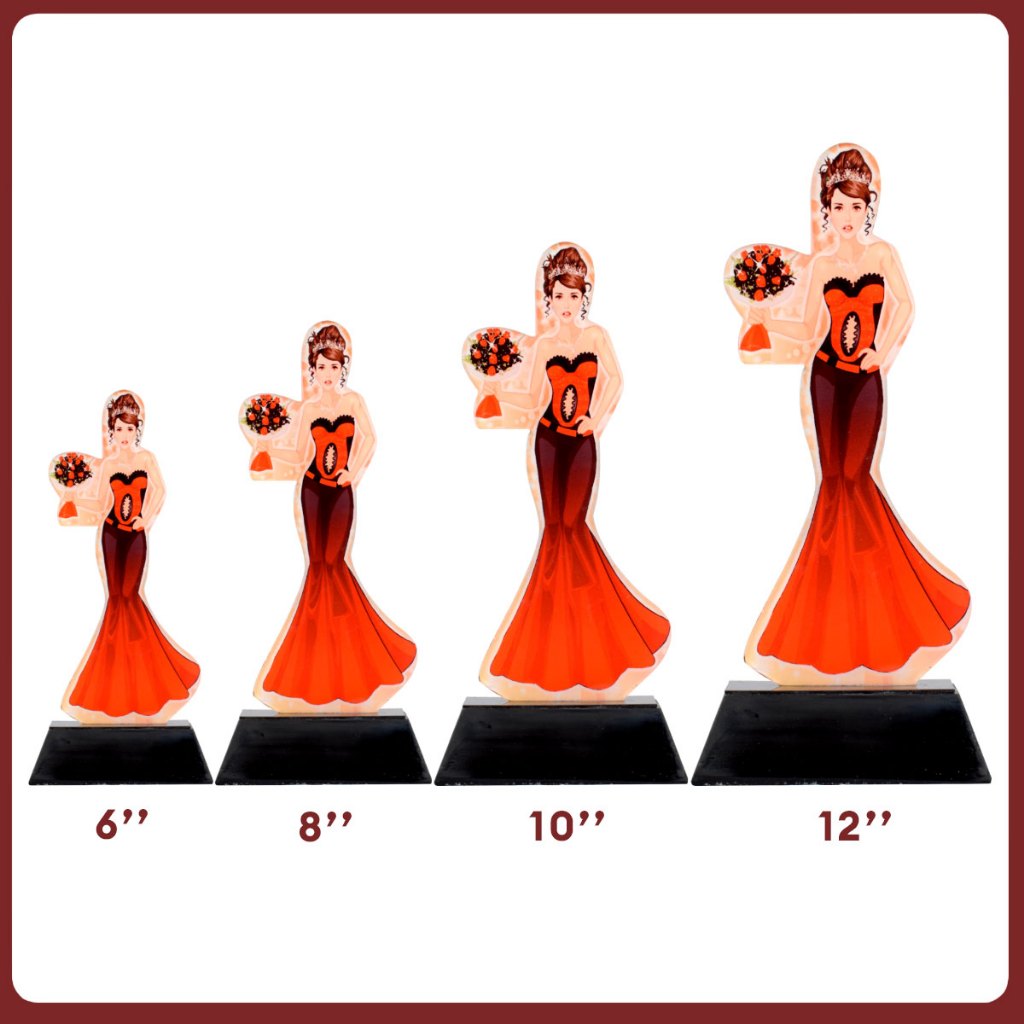 YM2 Trophy Muse - Awarding Trophy Muse 6, 8, 10, 12 Inches Height ...