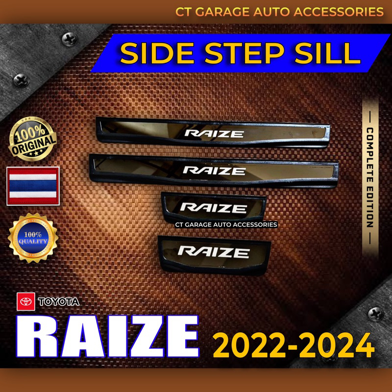 TOYOTA RAIZE 2022-2024 SIDE STEP SILL | Shopee Philippines