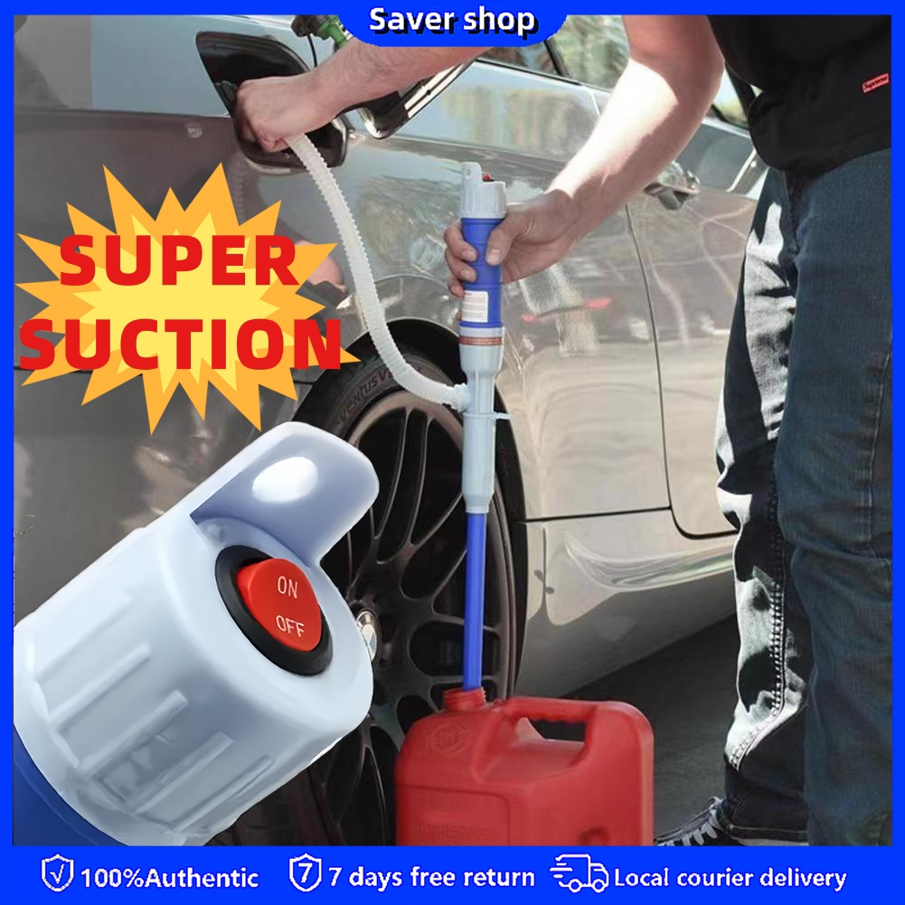 3 in 1 Oil Pump Siphon Fuel Pump Water Pump Powered Electric Outdoor ...